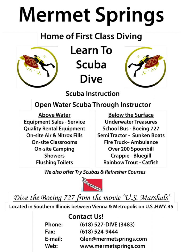 Scuba Diving with Mermet Springs Dive-In First Class at The HUB ...